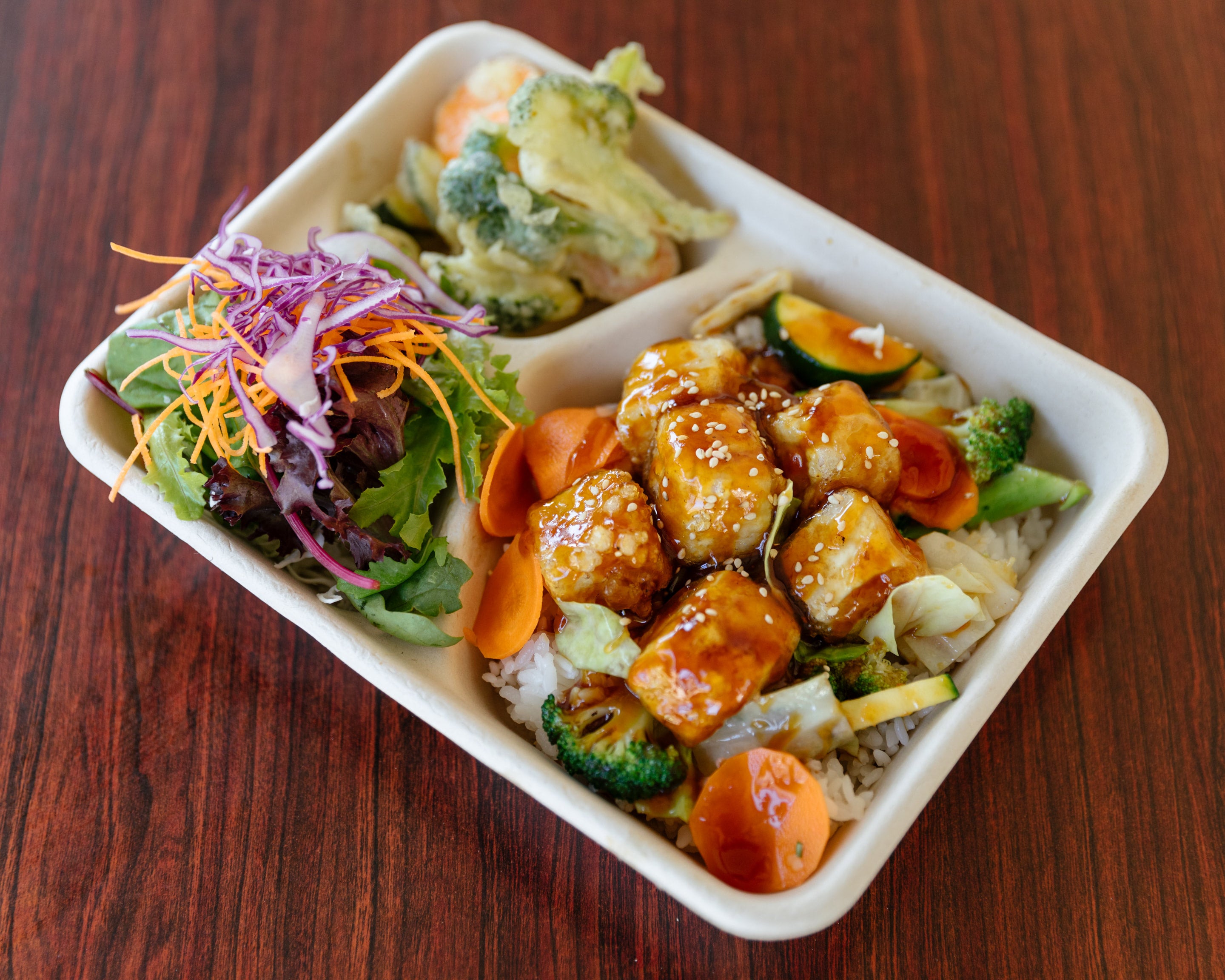 TOFU Bento Box (V) | WAZEN Japanese Restaurant