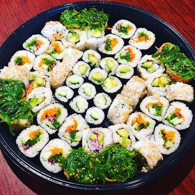 Green sushi Platter | WAZEN Japanese Restaurant