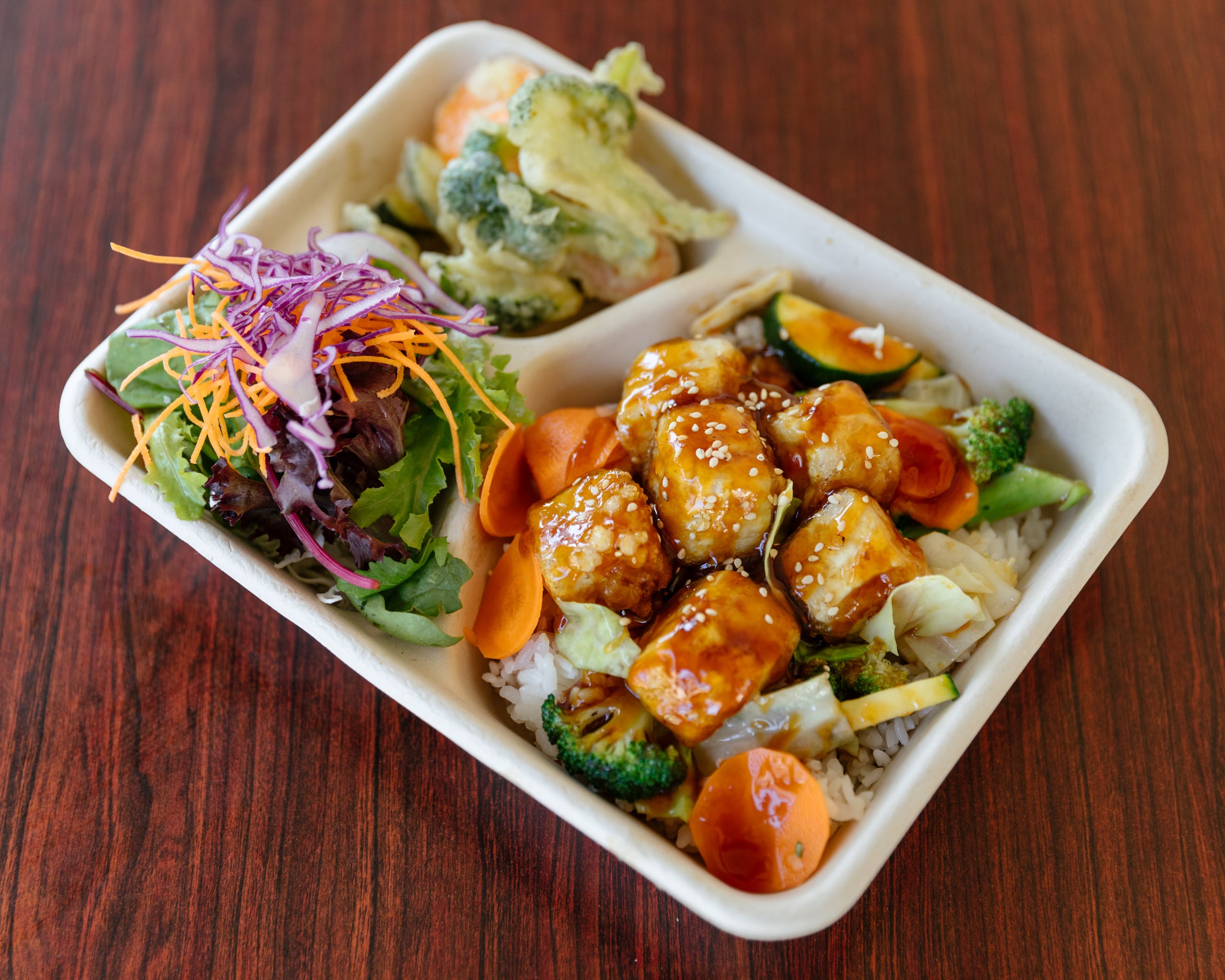 TOFU Bento Box (V) | WAZEN Japanese Restaurant